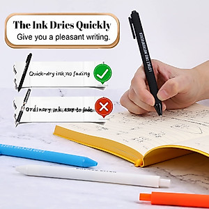 Niziline 11/22Pcs Swear Word Daily Pen Set, Yocartgo Pens, Funny Pens, Funny Office Gifts (11)