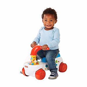 Fisher Price Ride-On Classic Pop-Corn Popper – Balls POP as You Ride! Ages 1-3