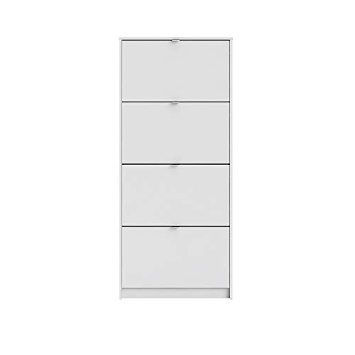 Tvilum Bright 4 Drawer Shoe Cabinet, White