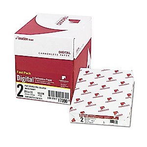 Nekoosa Fast Pack Digital Carbonless Paper, 2-Part, 8.5 X 11, White/Canary, 500 Sheets/Ream, 5 Reams/Carton