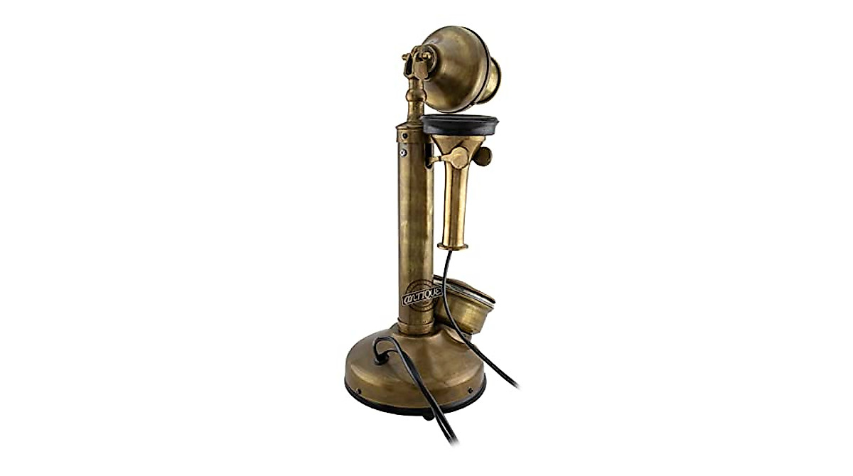 Vintage Candlestick Phone - Antique Home Décor