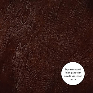 Powell 809-350 Espresso Round Accent Table 26"L x 26"W x 26"H