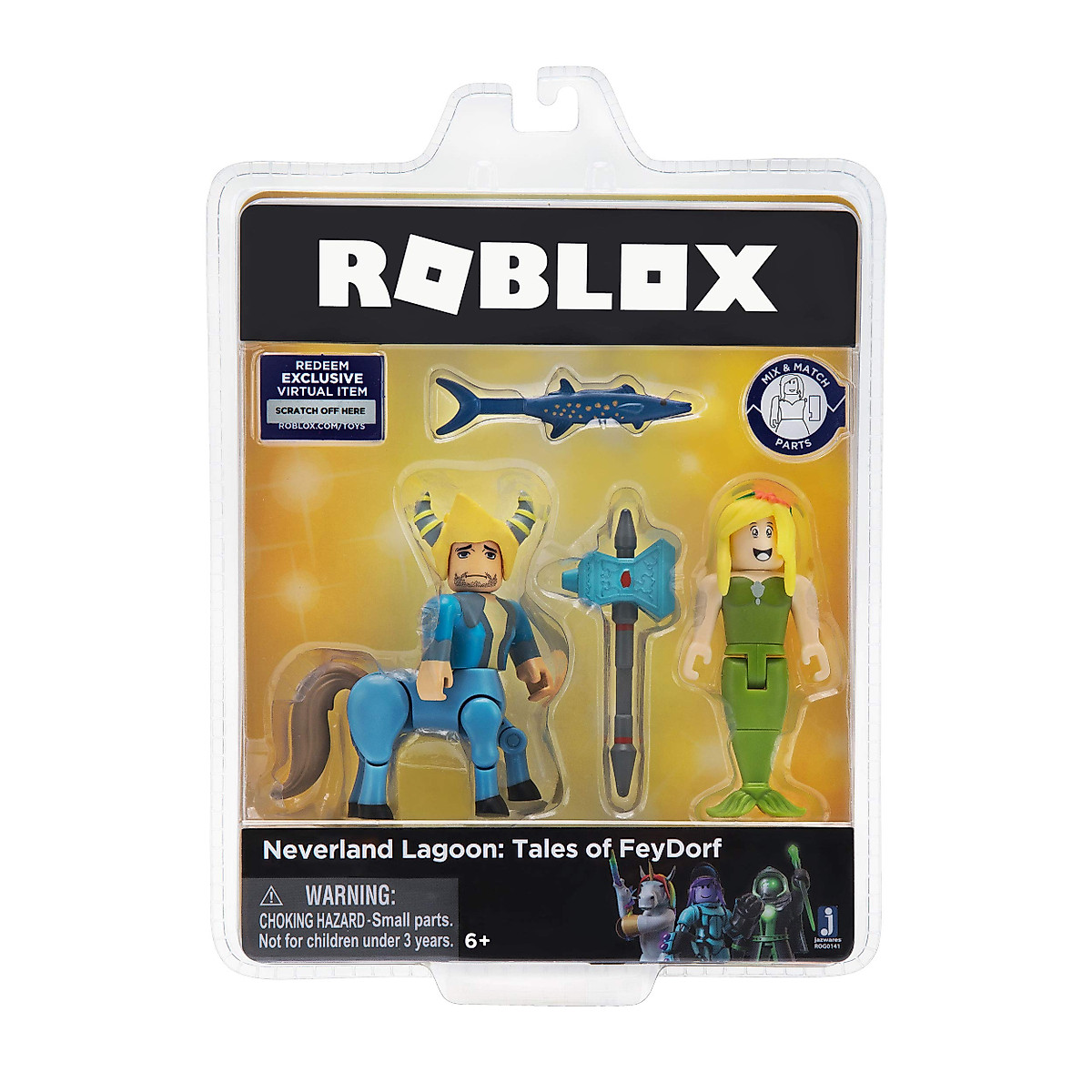 Roblox Celebrity Collection - Neverland Lagoon: Tales of FeyDorf Game-Pack [Includes Exclusive Virtual Item]