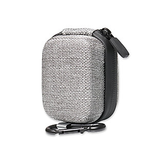 CaseSack Case for Anker Space A40 Auto-Adjustable Active Noise Cancelling Wireless Earbuds (Gray)