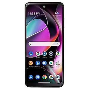 Simple Mobile Motorola Moto g 5G, 64GB, Black - Prepaid Smartphone (Locked)