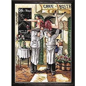Design Works Crafts Inc. Getting Ready,12'' x 16' Counted Cross Stitch Kit, Multicolor