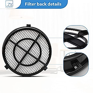 ZYZCBXZC 2 pack 24613 Pet Hair Eraser Filters - Compatible with Bissell 1650 2281 2475 Series Upright Vacuum and with 2461 Series Turbo Plus Vacuum, Part No # 1606751