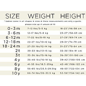 PARADE Organic Gowns - Signature Prints Clouds Grey 0-3 Months