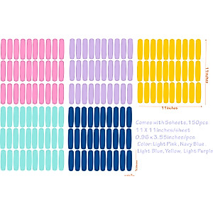 Easu Sprinkles Fabric Wall Decals Mini Bar Stickers Confetti Wall Decal Removable Peel and Stick Decals Kids Room Decor