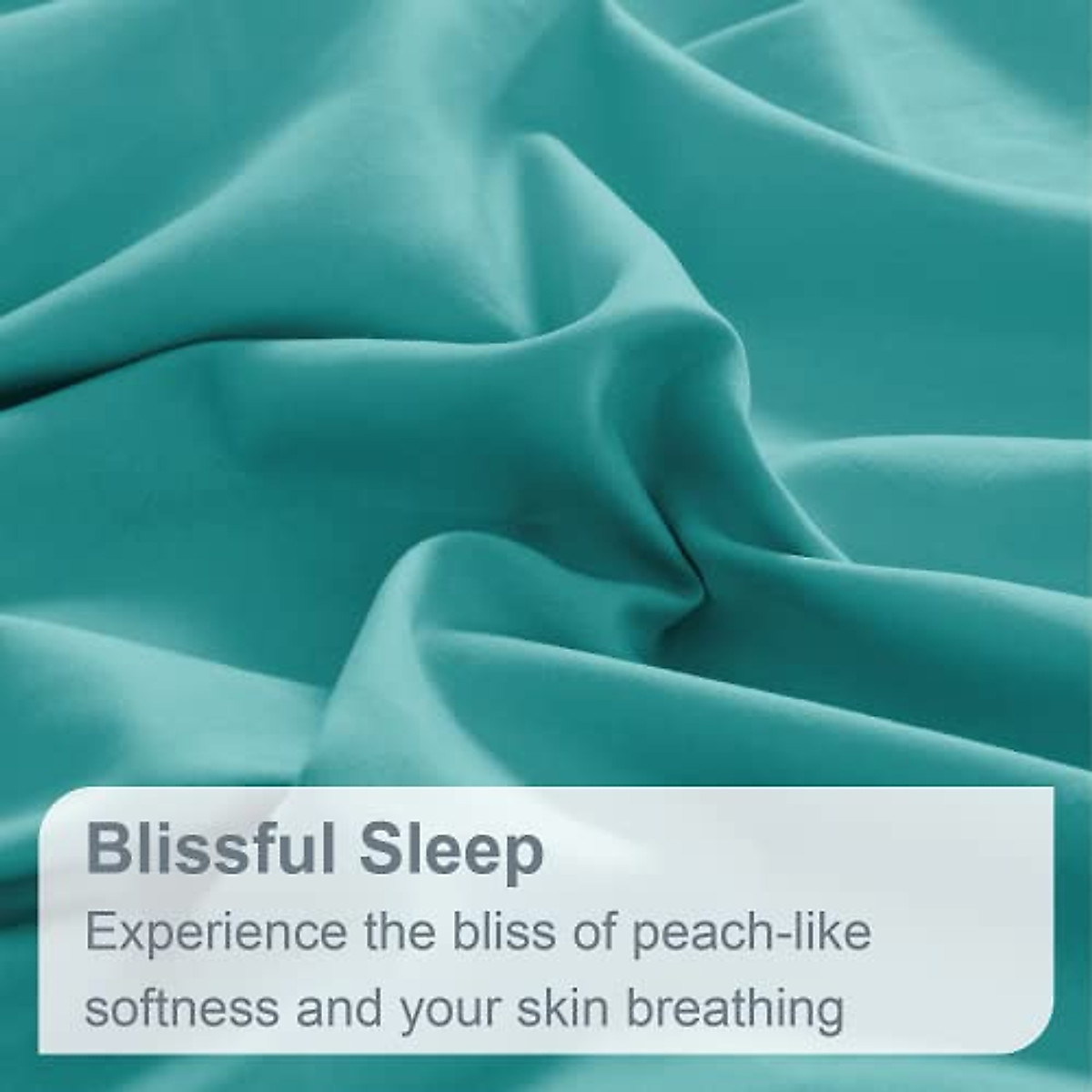 Swift Home Cal King 6-Piece Microfiber Sheet Sets (Includes 2 Bonus Pillowcases), Ultra-Soft Brushed - Extremely Durable - Easy Fit - Wrinkle Resistant, Cal King, Larkspur Blue