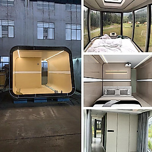 Custom House Space Cabin Luxury Lounge Office Storage Villa Garden Bnb Pool Studio Pad Shed Yard Fishing Rent Door Window Air Key Card Lock Camping Living Home