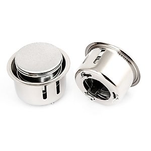 Qtqgoitem 2 Pcs Electric Rice Cooker Center Temperature Controller Silver Tone (Model: ae2 986 0f3 7fc 953)