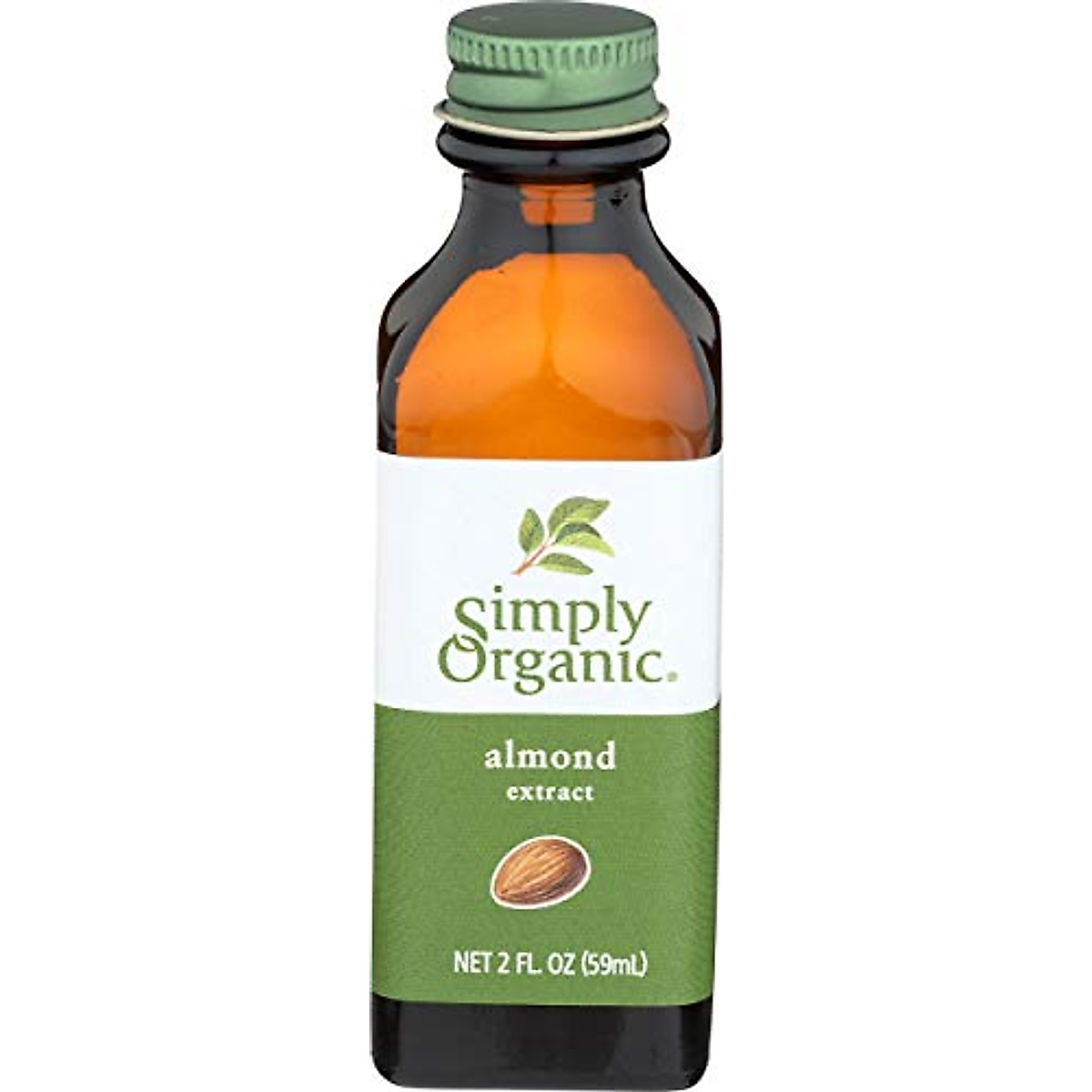 Simply Organic Almond Extract, Certified Organic | 2 oz | Pack of 1