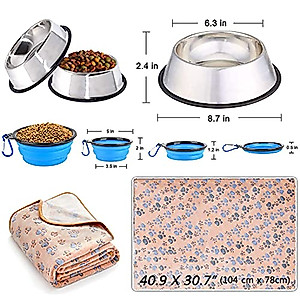 Lobeve [Upgrade Version] Puppy Kit,39 Pack Puppy Essential Starter Kit for Small and Medium Dogs,Perfect Welcome Home Gift for New Puppies