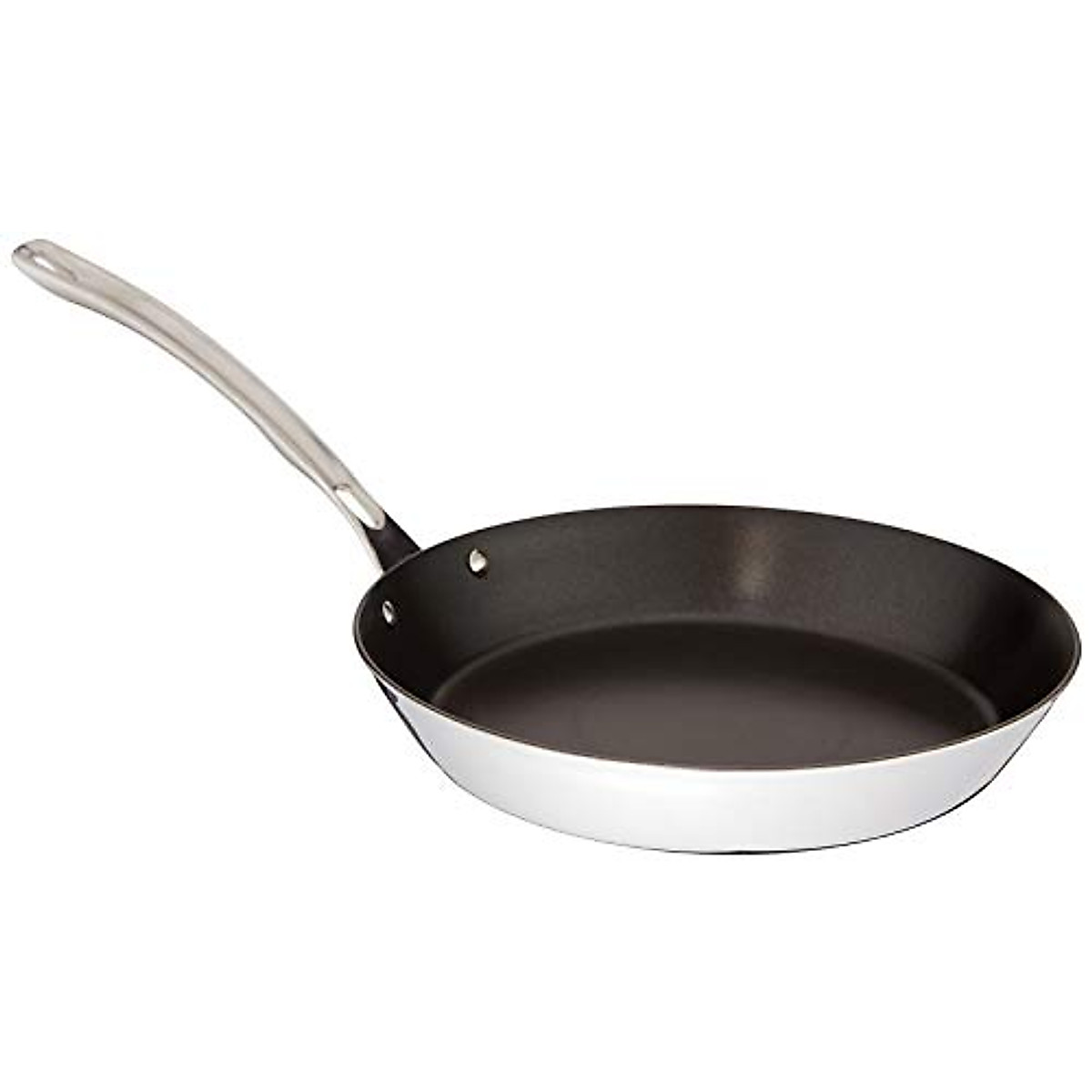 Viking Culinary Contemporary 3-Ply Stainless Steel Nonctick Fry Pan, 12 Inch, Ergonomic Stay-Cool Handle, Dishwasher, Oven Safe, Works on All Cooktops including Induction