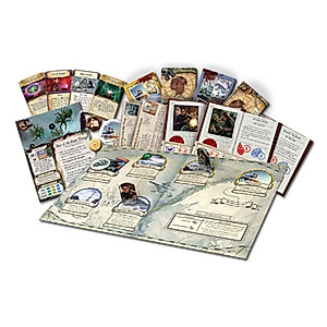 Eldritch Horror Mountains of Madness Board Game EXPANSION | Mystery Game | Cooperative Board Game for Adults and Family | Ages 14+ | 1-8 Players | Avg. Playtime 2-4 Hrs | Made by Fantasy Flight Games