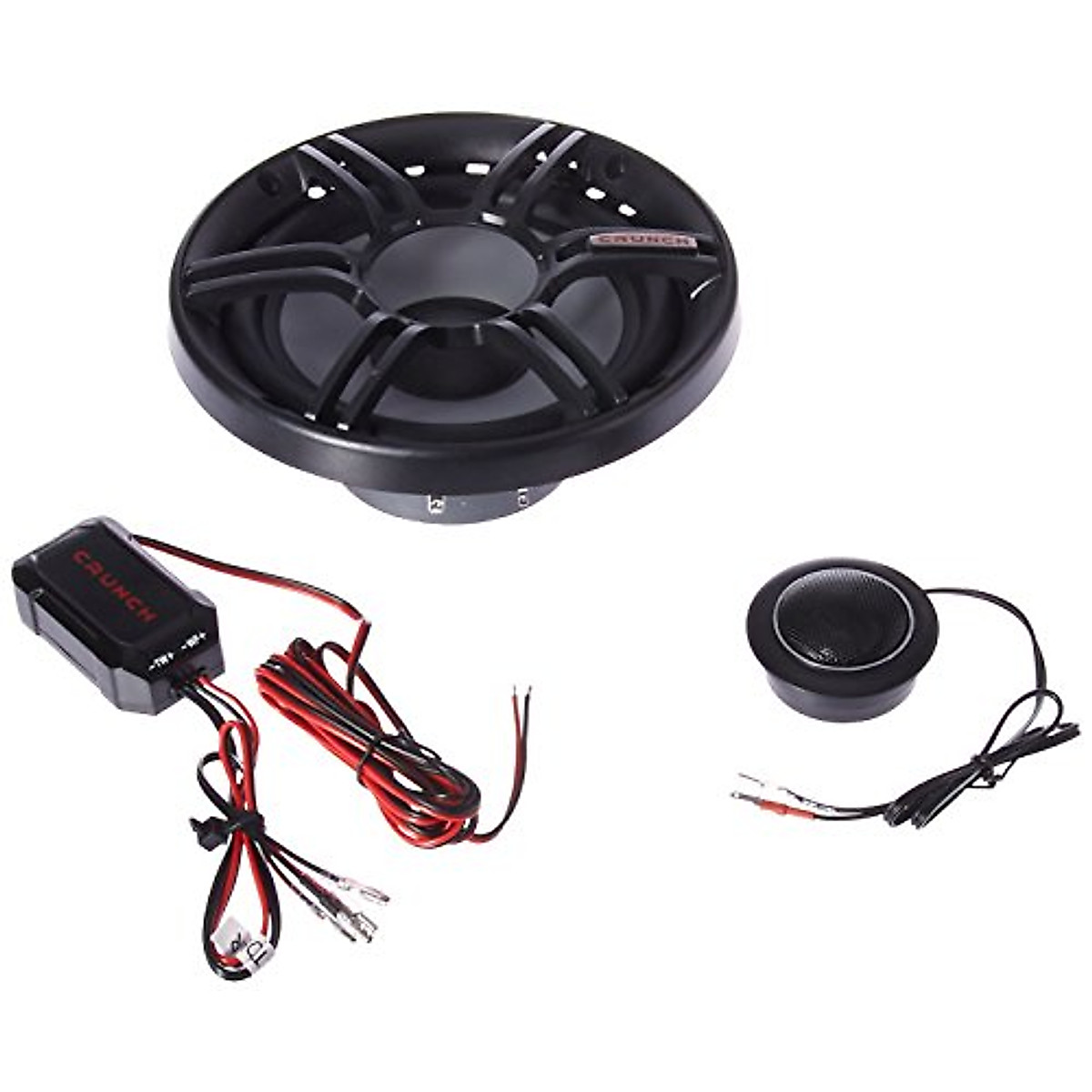 Crunch CS65C CS Series 6.5" 300-Watt 2-Way Component Speaker System