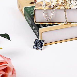 Medical Lab Tools Science Square Badge Metal Button Badge Decorative Button Brooch Lapel Pins