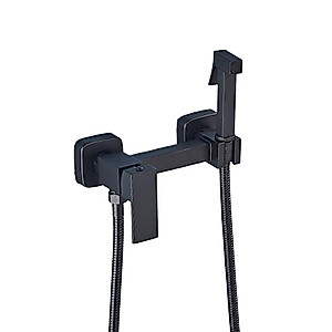 FANCUF Bathroom Bidet Faucet Sprayer Shower Faucet Bidet Toilet Washing Machine Hot and Cold Water Mixer