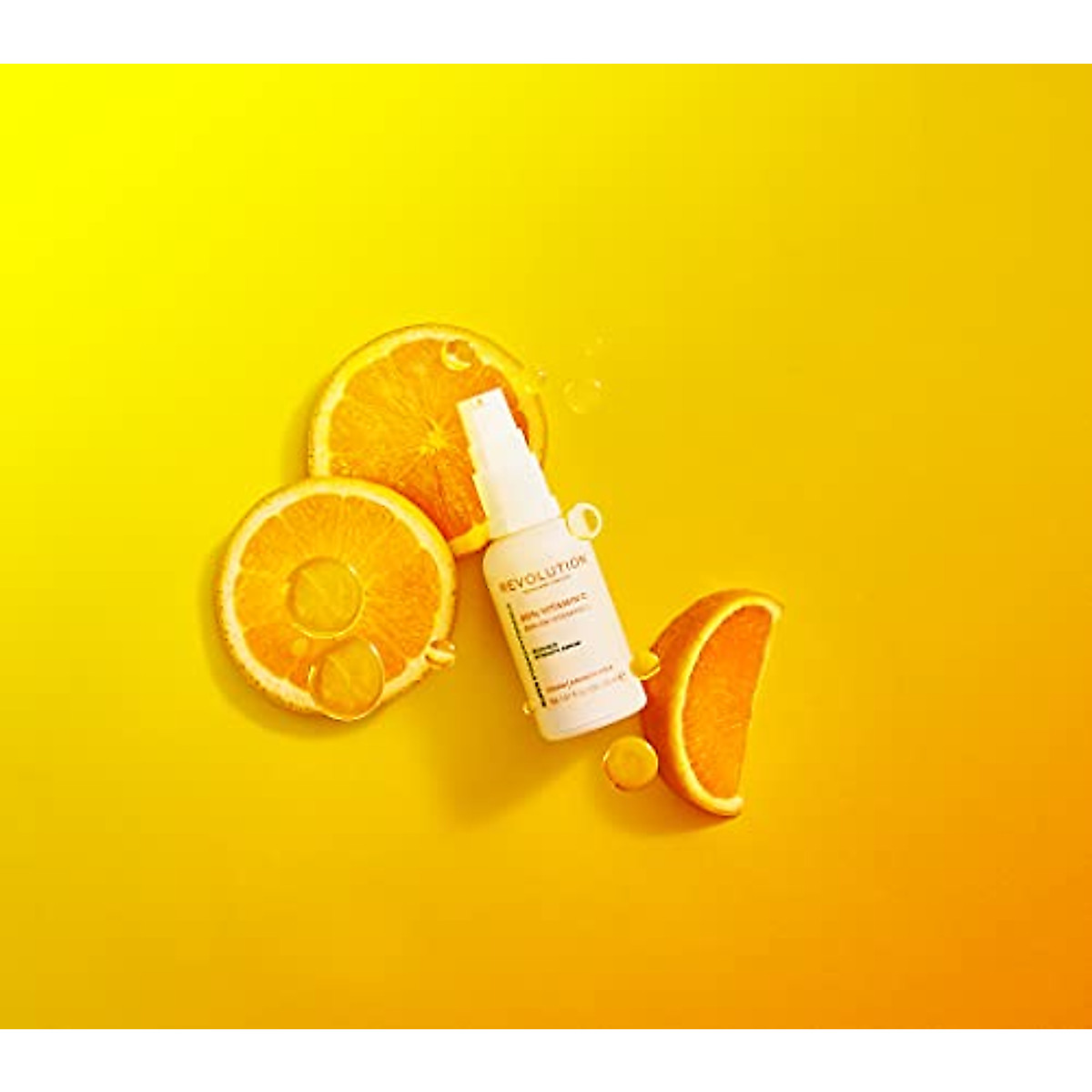 Revolution Skincare 20% Vitamin C Radiance Serum, Vitamin C Serum For The Face, Fades Dark Spots, Evens Out Skin Tone, Vegan & Cruelty Free, 1.01fl.oz/30ml