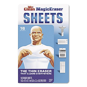 Mr. Clean 24376040 Mr Clean Magic Eraser Sheets Original 1-Pack (90618)