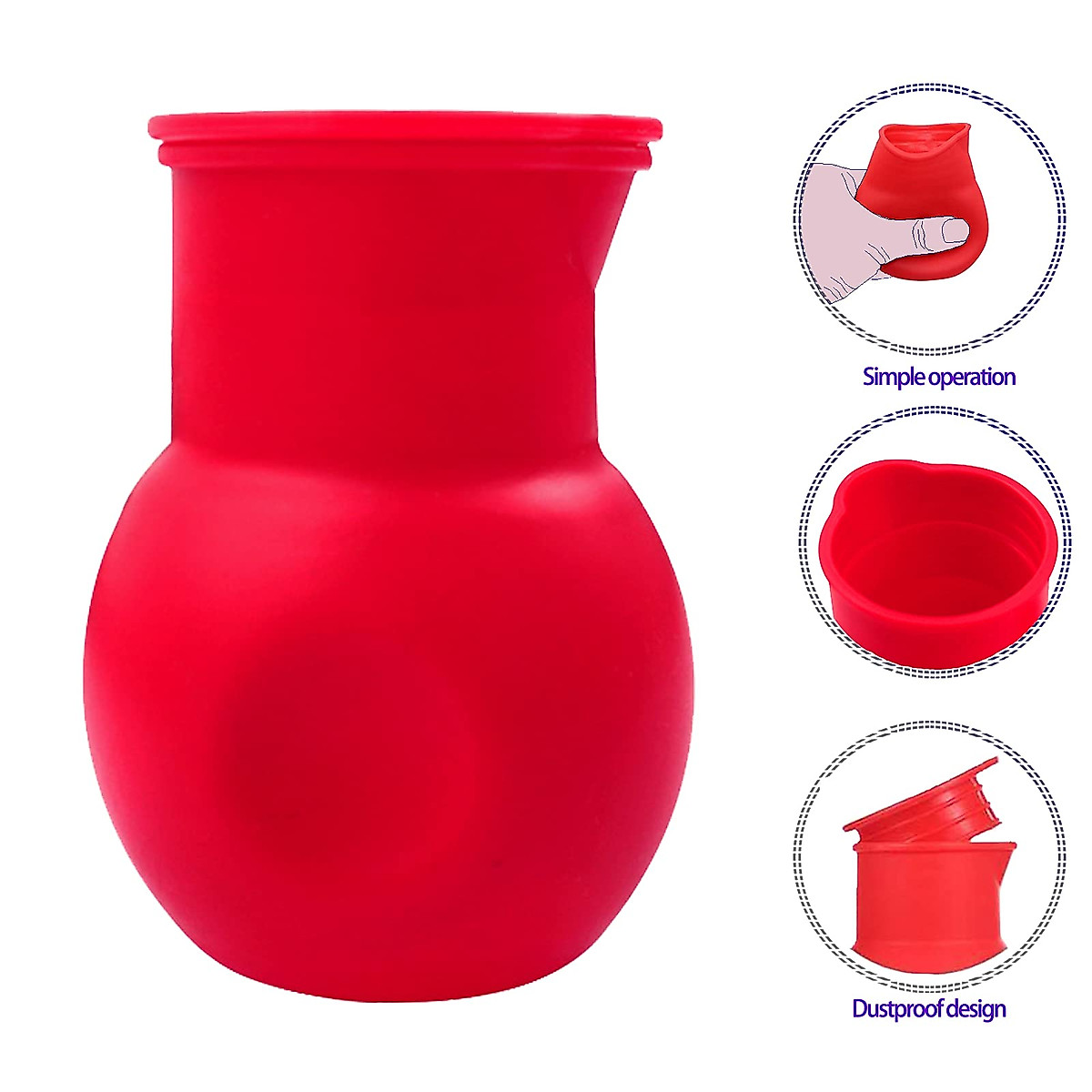 3 Pieces of Chocolate Melting Furnace, Microwave Oven Melter, Can be Used for Butter, Cheese, Candy, Sauce and Caramel, Mold to Melt Chocolate