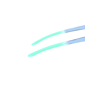 Under Armour Women's UA Breathe Oval Sunglasses, Blue/Milky Green, 57mm, 17mm