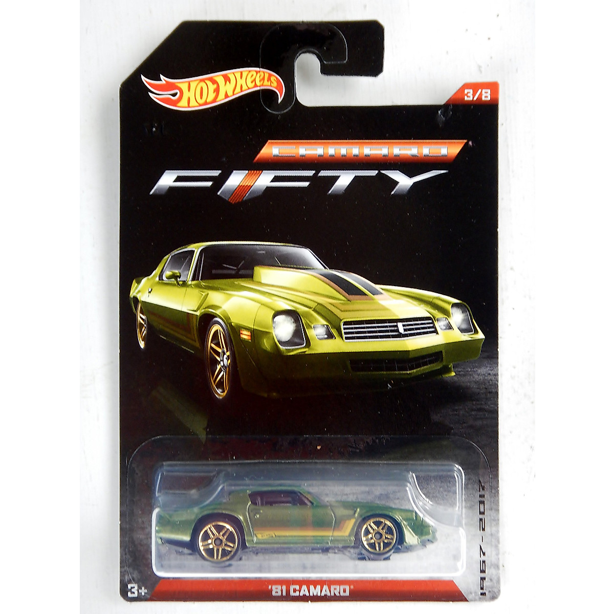 Hot Wheels Camaro Fifty '81 Camaro 3/8, Green