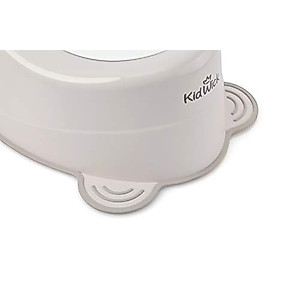 KID WICK Snail Potty Training Seat with Steady, Anti-Slip Design and Closeable Lid, Comfortable and Supportive Trainer for Boys and Girls,Improved Stability for Small Toddlers,BPA Free,Grey - KU040402