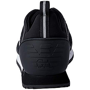 Emporio Armani EA7 Laces U Trainers Men Black - 8 - Low Top Trainers Shoes