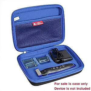 Hermitshell Hard Travel Case for Micro Touch SOLO Men's Rechargeable Full Body Hair Trimmer (Only Case)