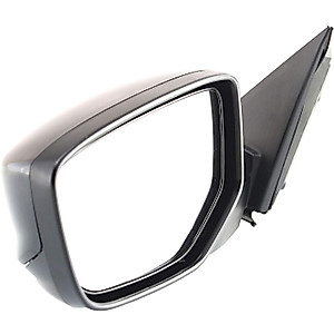 Kool Vue Left Power Heated Door Mirror Compatible With Honda Accord 2008-2012 Paintable Sedan