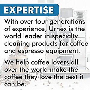 Urnex The Professional Barista's Choice Keurig Compatible Coffee Maker Universal Descaling Solution (2 Pack, 2 Uses Per Bottle)