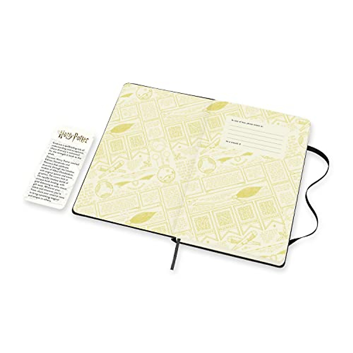 Moleskine Limited Edition Harry Potter 18 Month 2021-2022 Weekly Planner, Hard Cover, Large (5" x 8.25"), Black