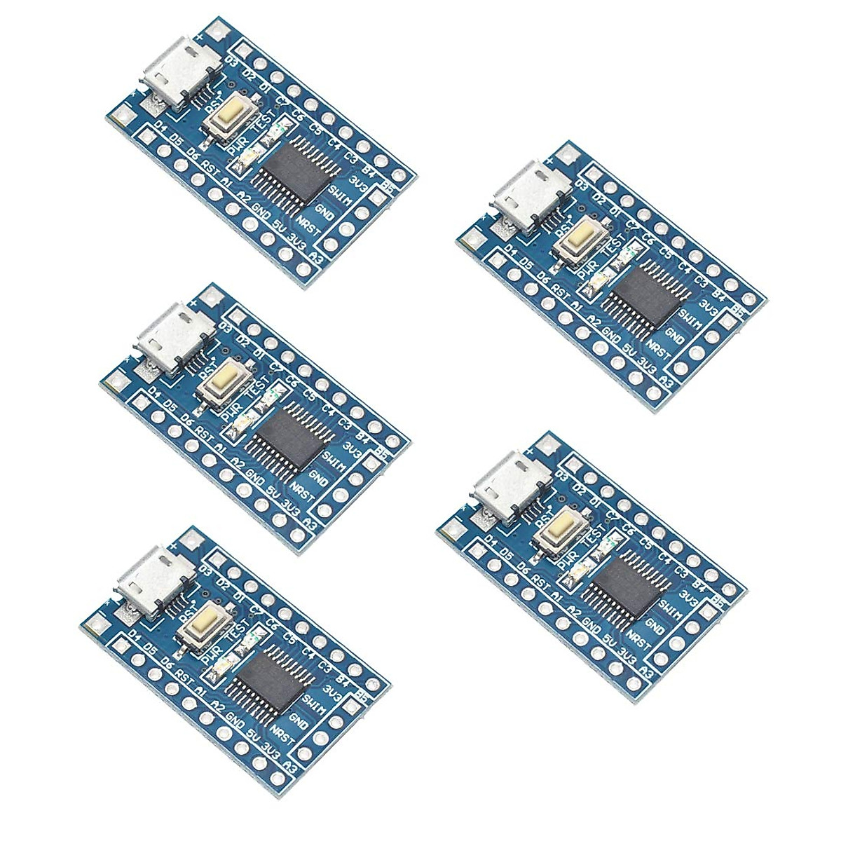 HiLetgo 5pcs STM8S103F3P6 STM8 ARM Minimum System Development Board Module for Arduino
