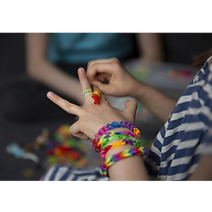 2000+Rubber Band Bracelet Kit, Loom Bracelet Making Kit for Kids, Rubber Bands Refill Loom Set, Rubber Bands for Bracelet Making Kit for Kids