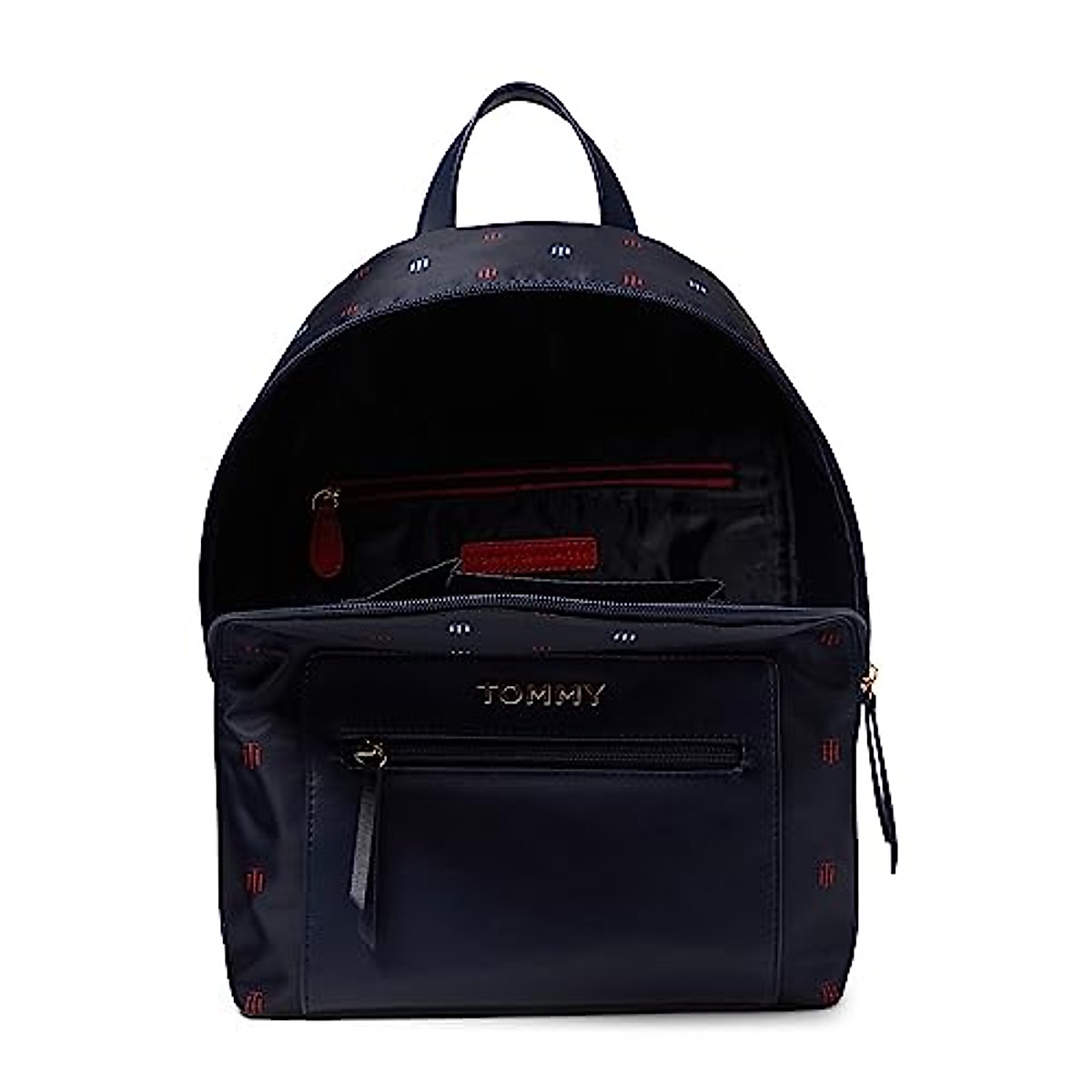 Tommy Hilfiger Alexis II Smalldome Backpack Serif Critter Nylon Tommy Navy/Tommy Red/Ivory One Size