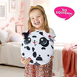 Coco Surprise Coco Squishies 12" (Dalmatian) by ZURU, Ultra Soft Plushies, Cute Stuffed Animal Toy, Cuddle Plush for Girls, Kids, Adults (Bingo The Dalmatian)
