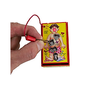 Worlds Smallest Board Games Set of 4 - Scrabble, Monopoly, Operation, Candy Land (Bundle)