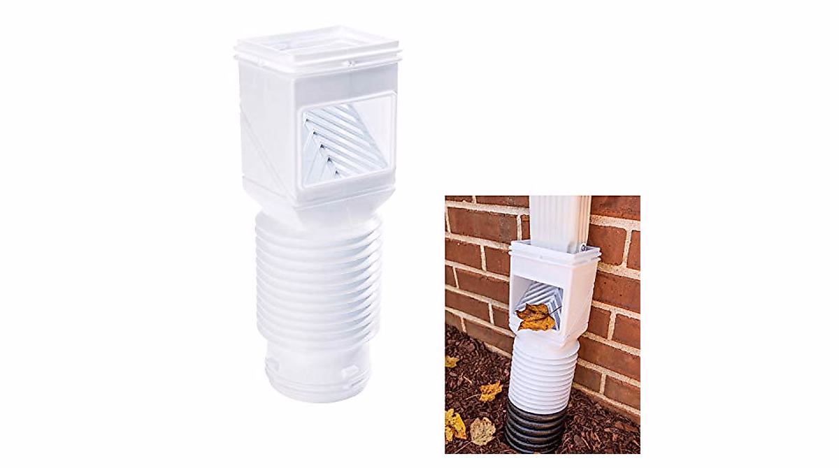 Efficient Downspout Debris Filter for Home Gutters