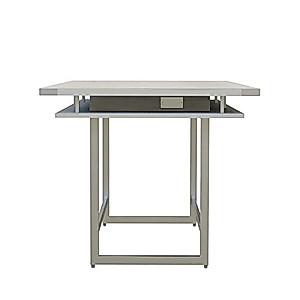 Safco Mirella Conference Table, Standing-Height, 8 ft