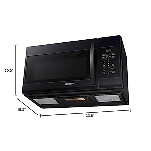 Samsung ME17R7021EB 1.7 CF Over-the-Range Microwave