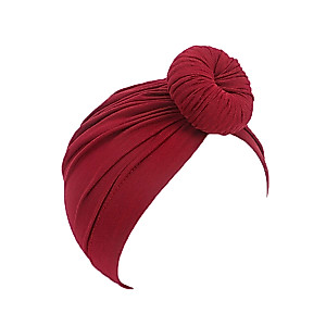 Newborn Baby Cotton Cloth Turban Toddler Rabbit Hospital Hat Ear Hat Kids Set Baby Cap (MN19)