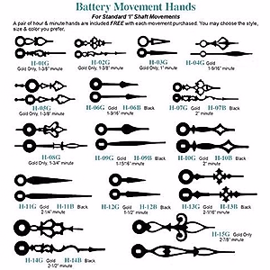 Takane High Torque Quartz Clock Movement