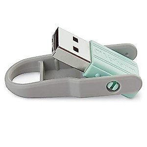 Verbatim 32GB Store 'n' Flip USB Flash Drive - 2Pk - Blue, Mint (70061)