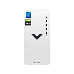 HP 2022 Newest Victus 15L Gaming Desktop, 12th Gen Intel Core i7-12700 Processor, GeForce RTX 3060, 16GB RAM, 1TB SSD, HDMI, DP, Bluetooth, Wi-Fi 6, Windows 11 Home, White