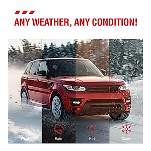 24"/22" Windshield Wiper Blades Fit for Volvo XC90 2015-2005 /XC70 2007-2005/ S60 2009-2005 S80 2006-2004/V70 2007-2005+More Cars Pinch Tab-Set of 2