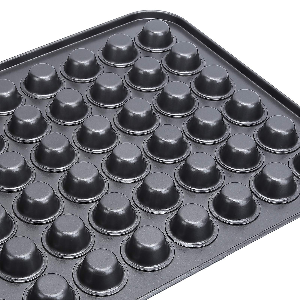 Fdit Bakeware Cupcake And Muffin Pan 48Cup NonStick Mini Round Cupcake Pan Tray Baking Mould Bakeware Cooking Accessory Make Complete And Beautiful Cakes