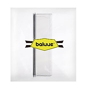 Baluue 5Pcs Clear Shelf Dividers Closets Separator Commodity Divider Magnetic Baffle for Bedroom Kitchen Office Supermarket Clapboard Organization