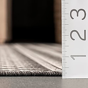 nuLOOM Teofila Indoor/Outdoor Accent Rug, 3x5, Grey